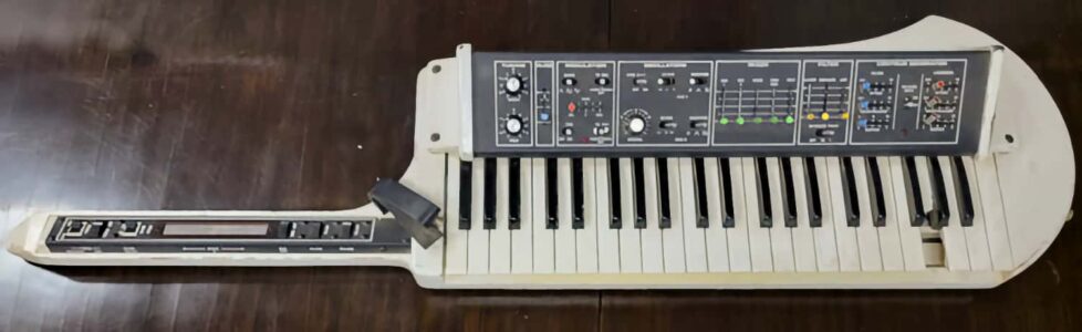Rare Moog Liberation Keytar Synthesizer Donated To Bob Moog Foundation ...
